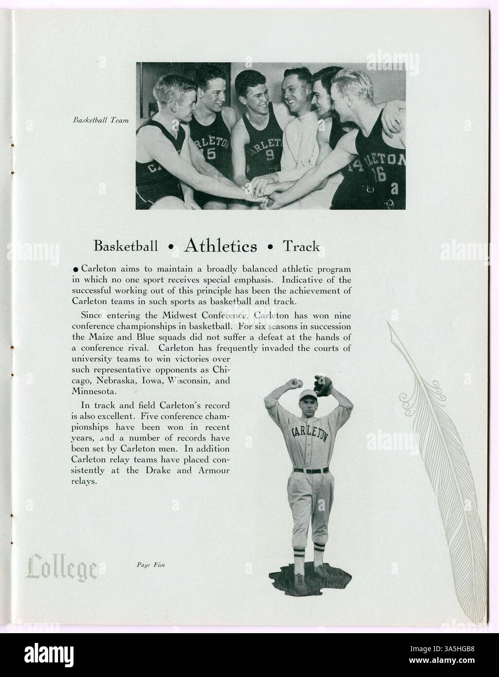 This 1937 Carleton College viewbook served as a tool for introducing ...