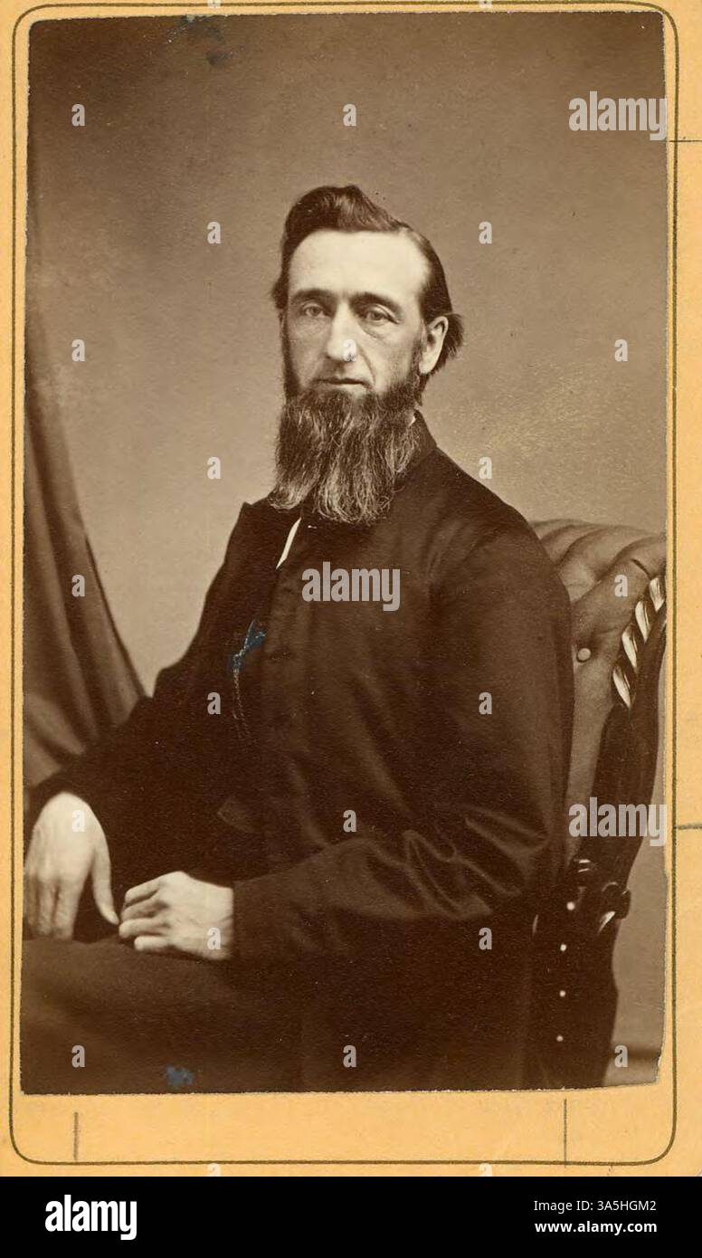 Photograph of James Woodward Strong, Carleton College's first president ...