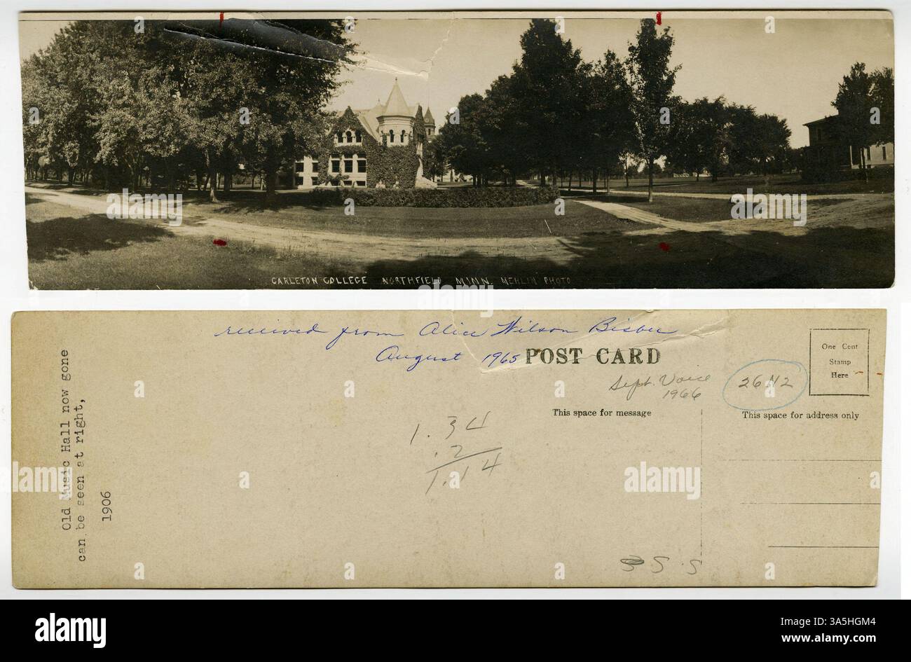 Southwest entrance to Carleton College campus, including Scoville ...