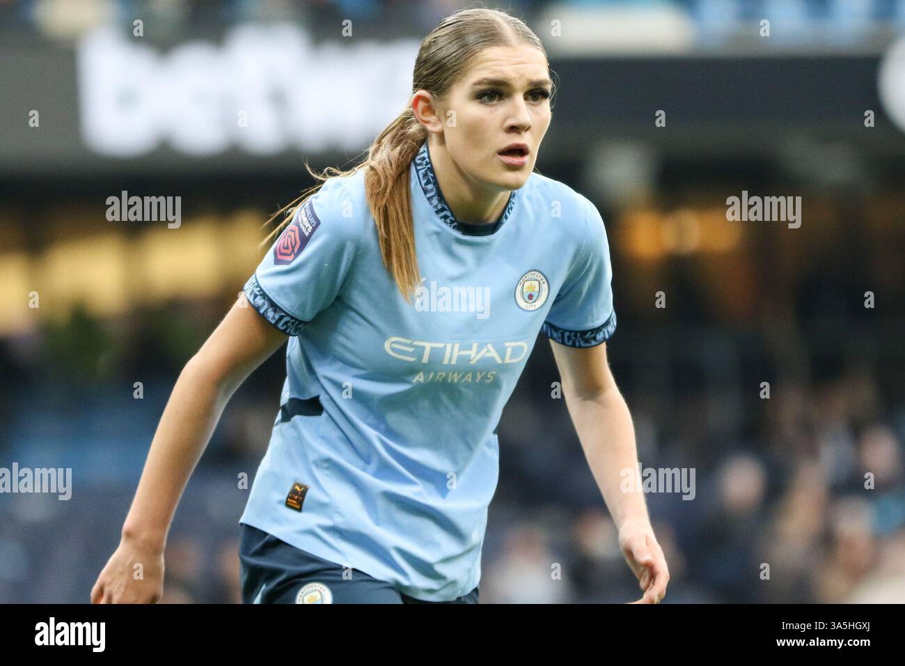 Manchester, UK. 23rd Mar, 2025. Etihad Stadium, Manchester, England ...