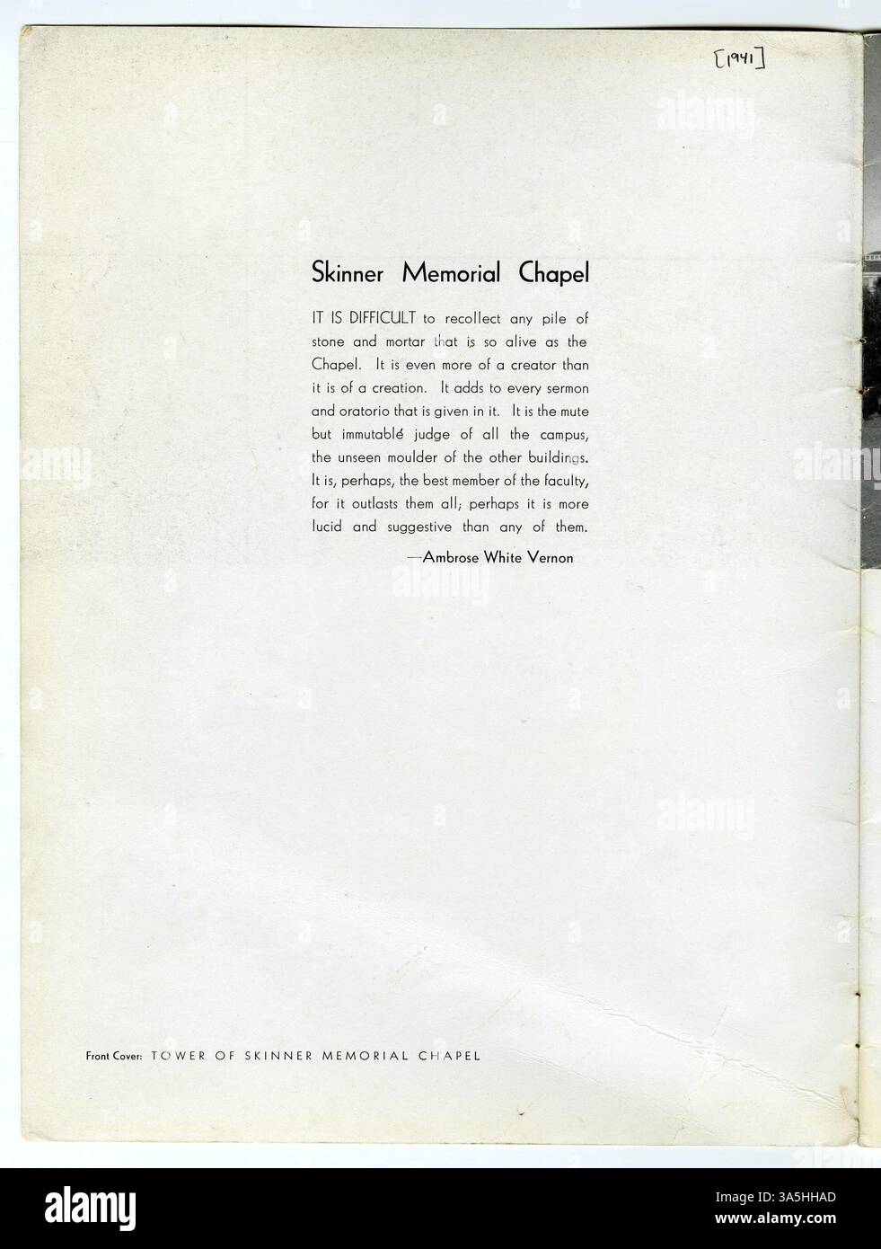 The 1941 Carleton College viewbook presented an overview of the college, highlighting academic ...