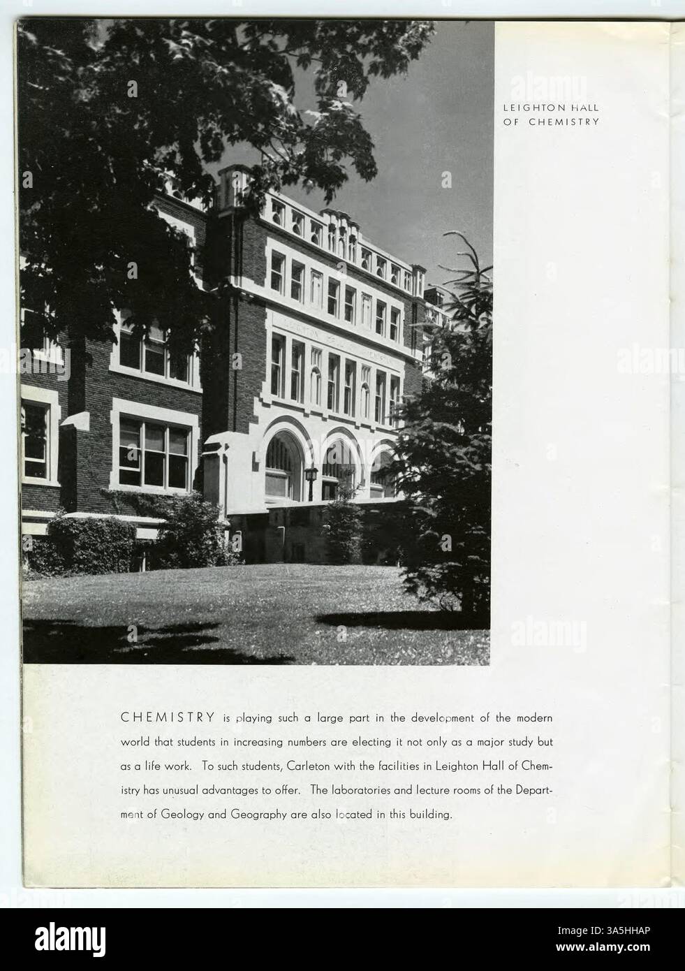 The 1941 Carleton College viewbook provided an introduction to the ...
