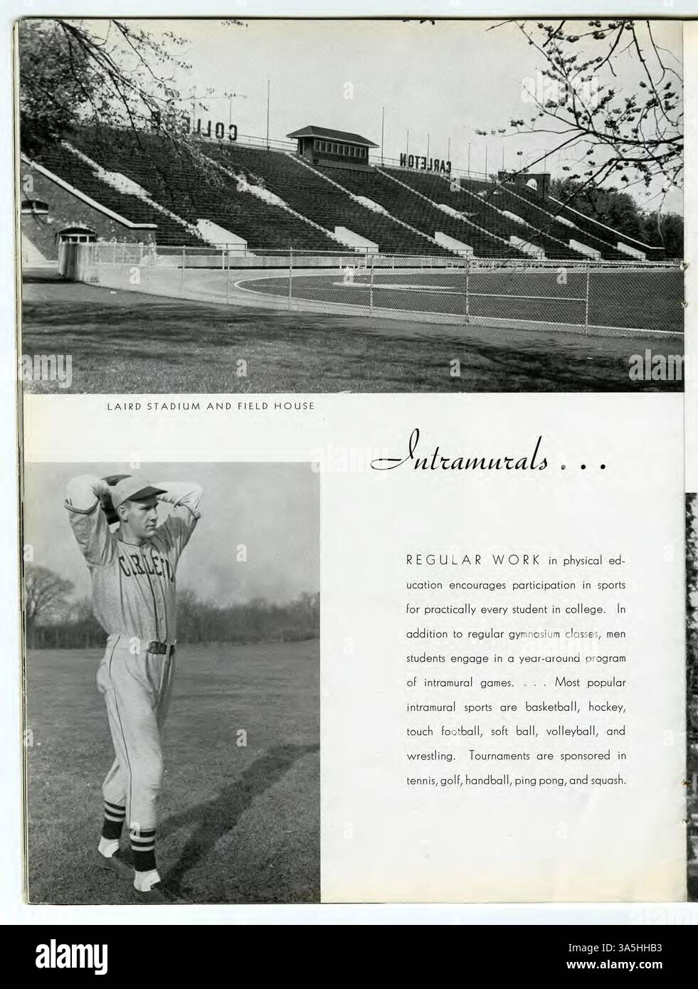 The Carleton College viewbook from 1941 provided information about the ...