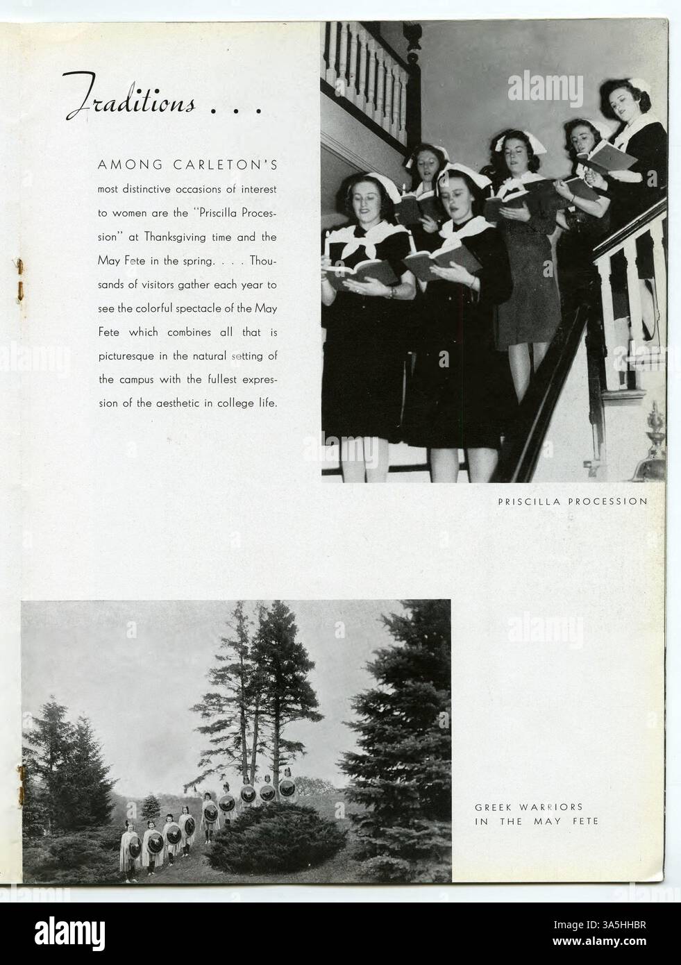 The 1941 carleton college viewbook introduced prospective studen hi-res ...