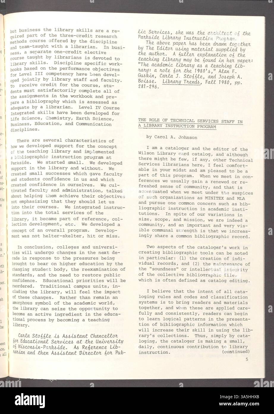 The aacr2 standard in relation to minitex services hi-res stock ...