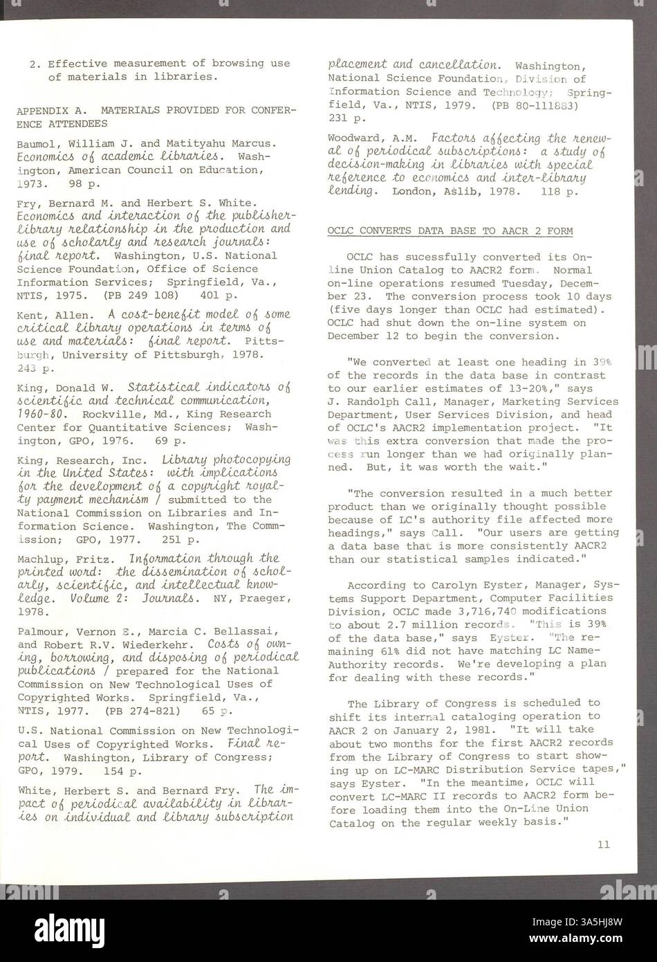 The January 1981 Minitex Messenger covers serial collections in a ...