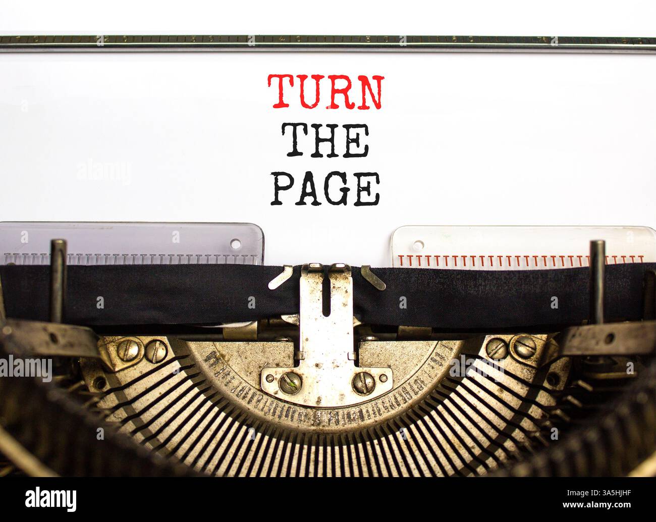 Turn the page symbol. Concept words Turn the page typed on beautiful ...