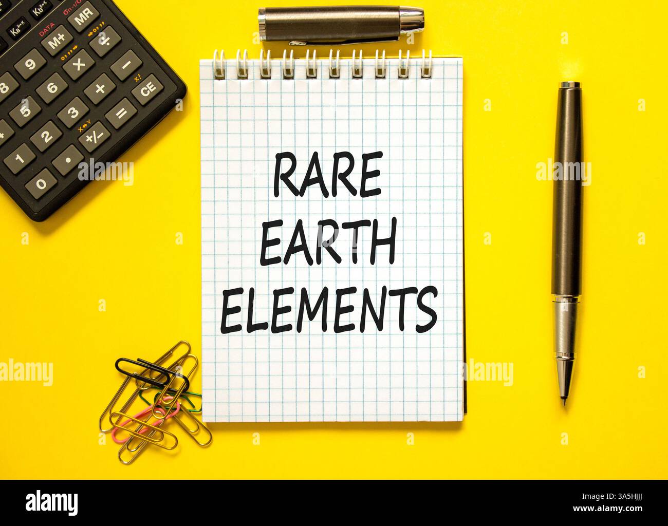 Rare earth elements symbol. Concept words Rare earth elements on ...