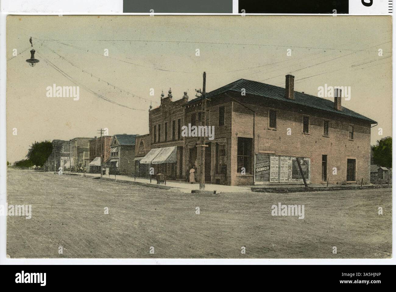 This image shows the business district of St. Peter, with South ...