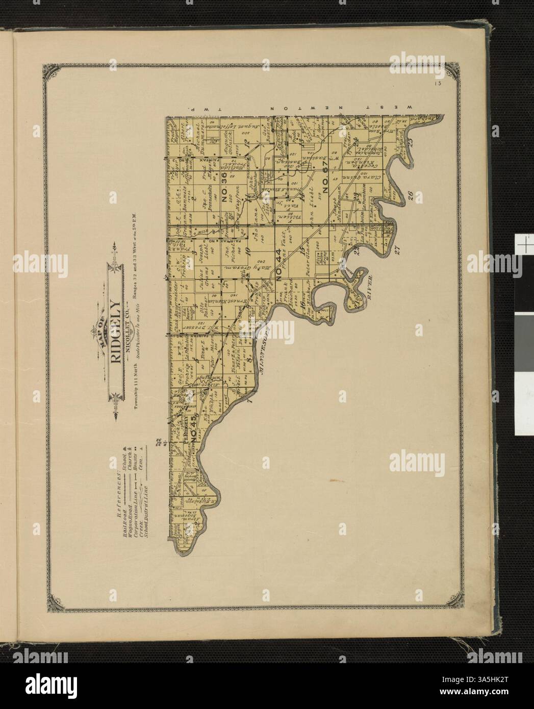 The 1913 Atlas and Farm Directory offers detailed color maps of ...