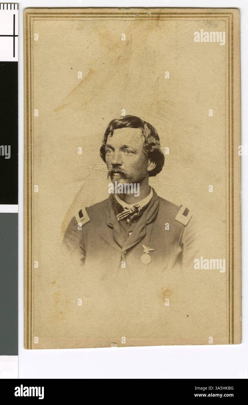Frank Y. Hoffstatt, a Civil War veteran from St. Peter, is depicted in ...