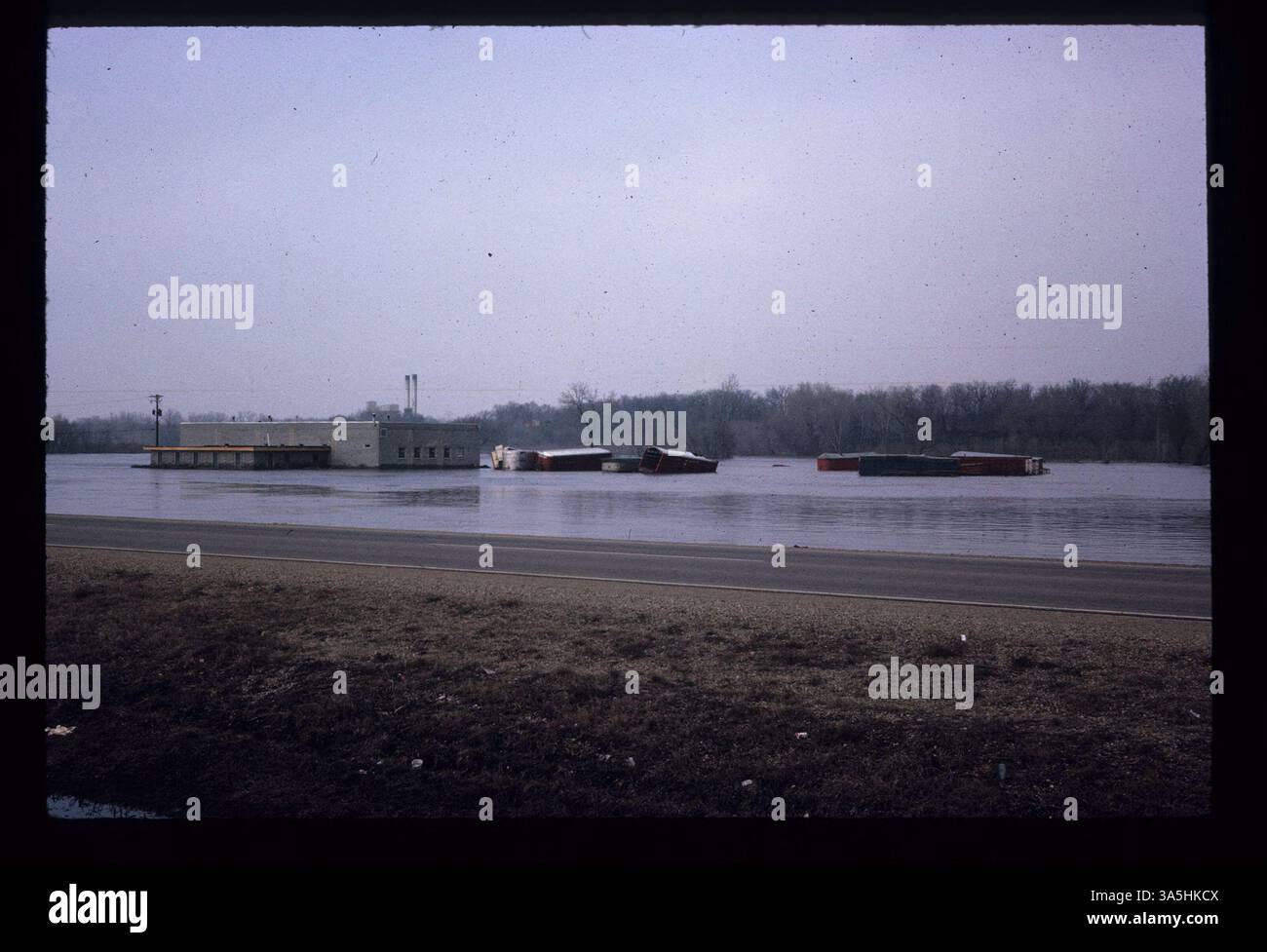 This photograph shows the northern edge of North Mankato during the ...