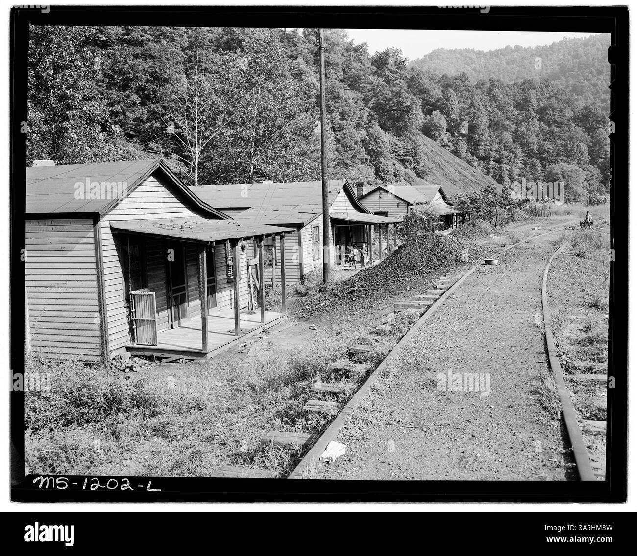 A typical house at Kingston Pocahontas Coal Company's Exeter Mine in ...
