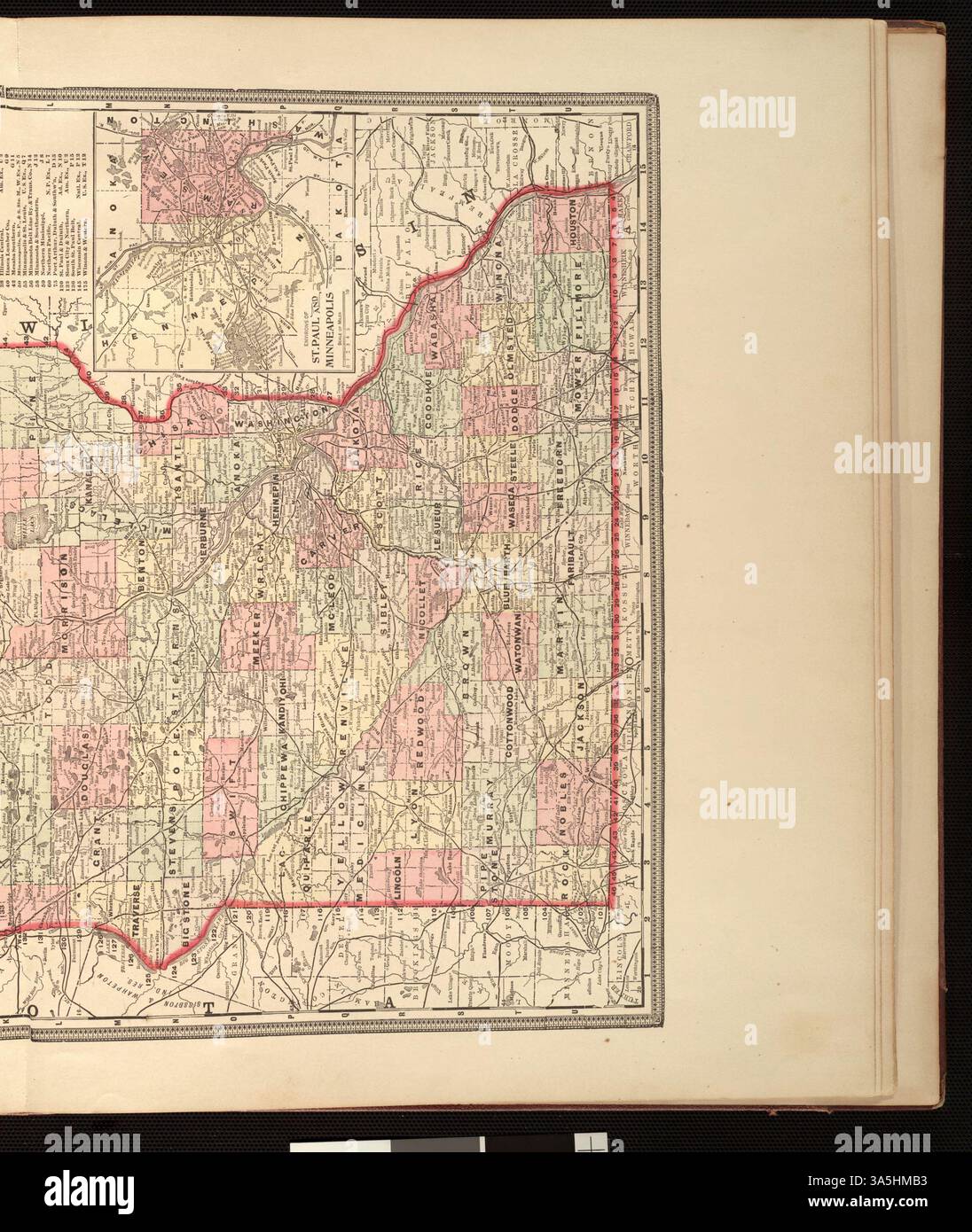 Published in 1899 by North West Publishing Co., this plat book includes ...