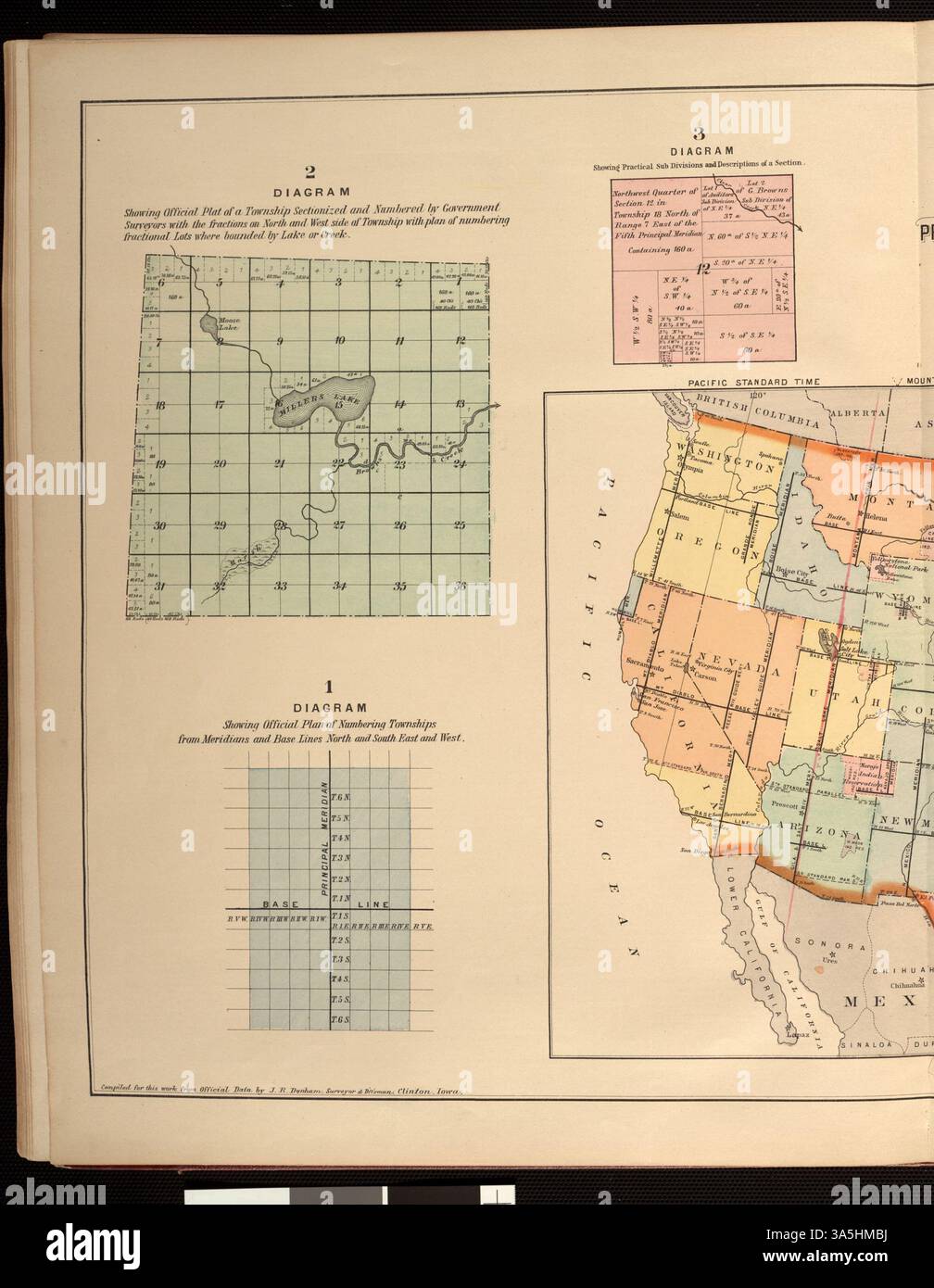 An outline map of nicollet county hi-res stock photography and images ...