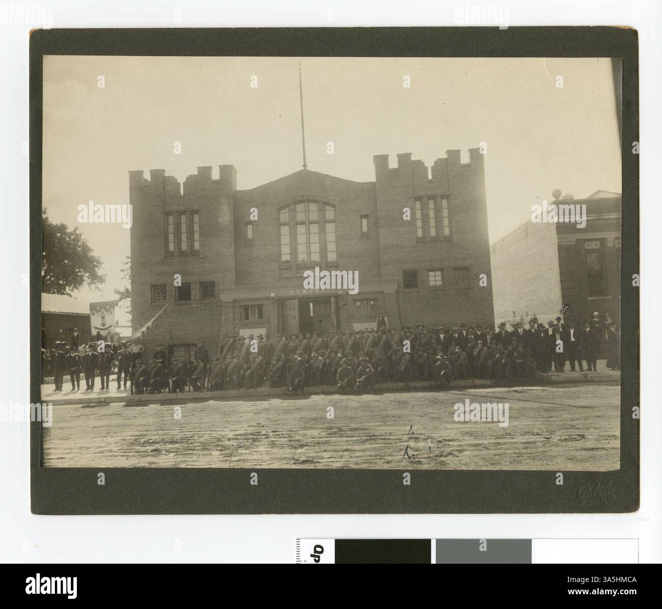 A photo of soldiers from Company K of the Second Regiment of the ...