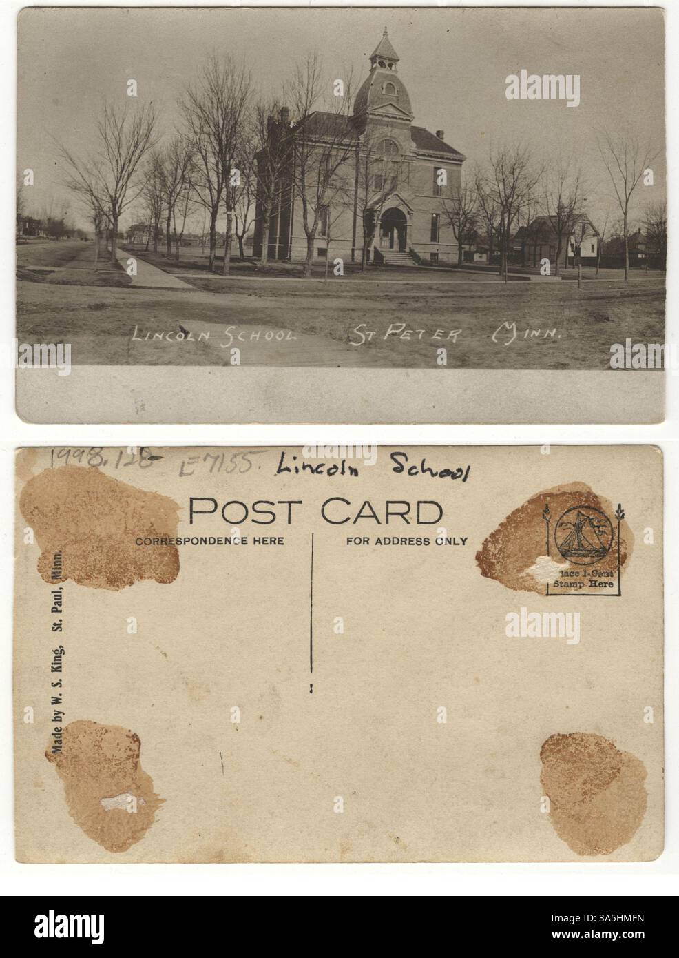 The lincoln school in st peter hi-res stock photography and images - Alamy