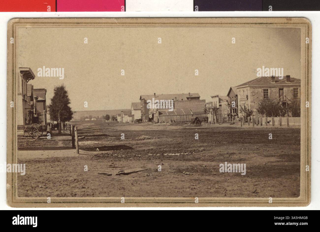 This photograph shows buildings along South Minnesota Avenue in St ...