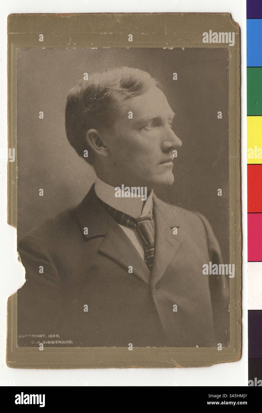 Photograph of John Lind, who served as Governor of Minnesota from 1898 ...