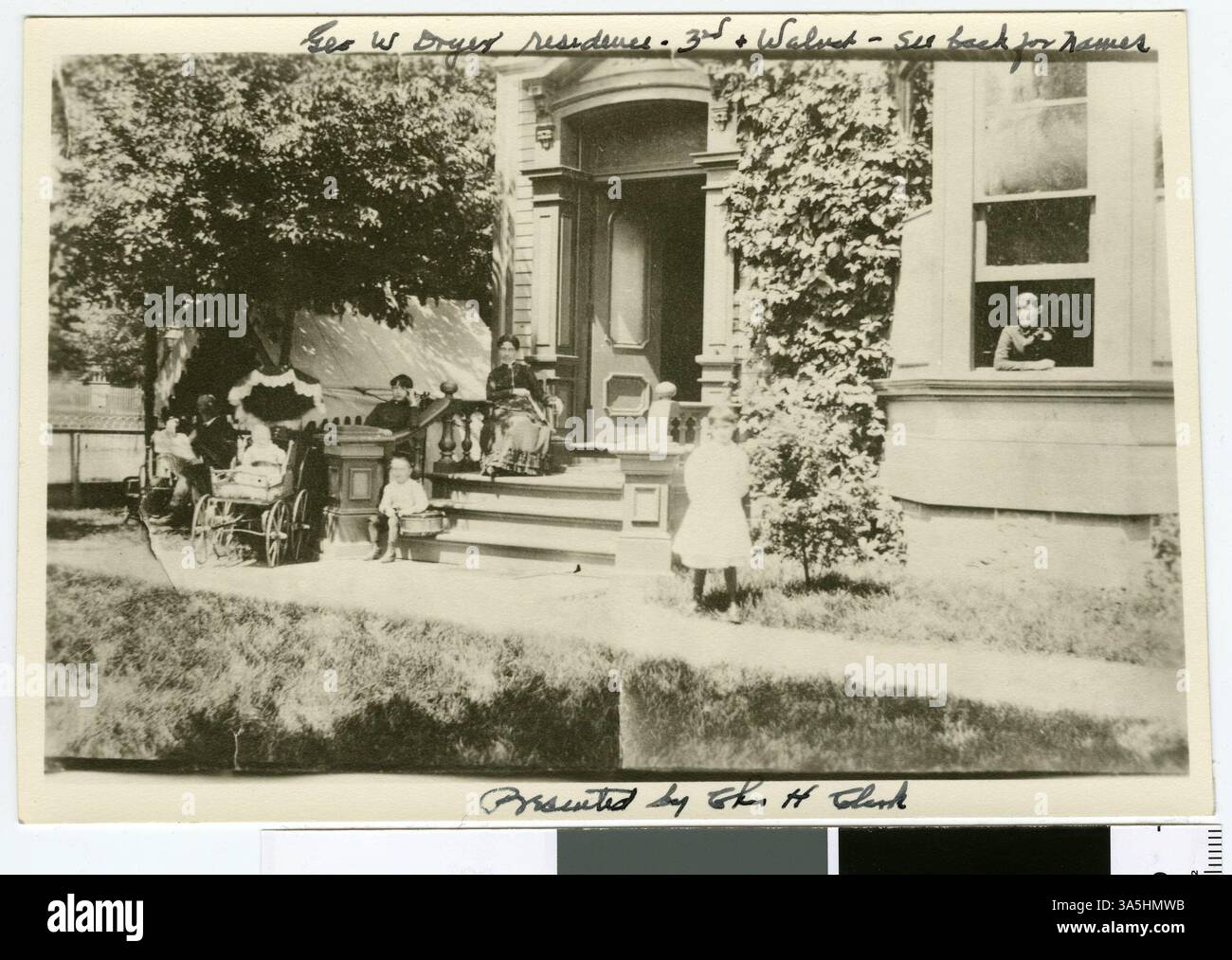 This photo depicts the home of George Dryer, located at the ...
