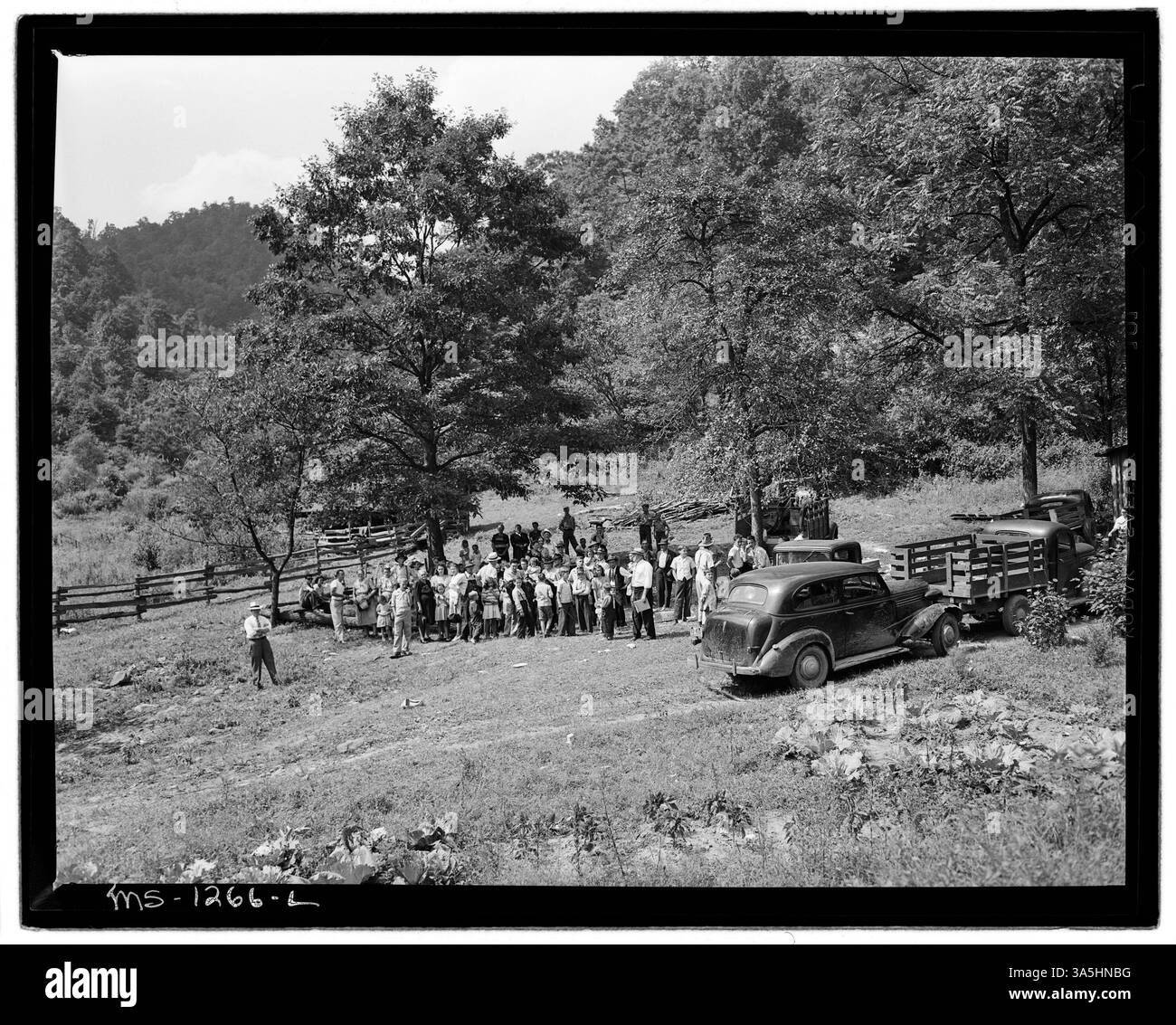 Members of the England family are shown at their annual reunion in ...