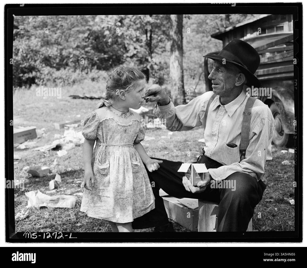 The annual reunion of the England family in Hensley Hollow, McDowell ...