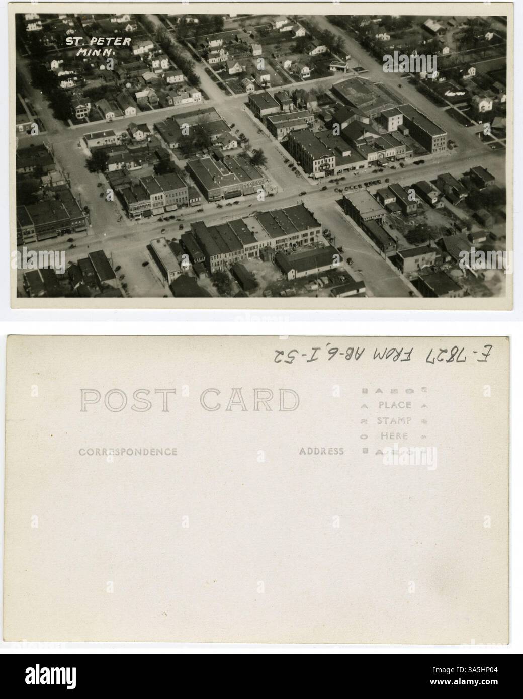 This aerial view shows South Minnesota Avenue and surrounding business ...