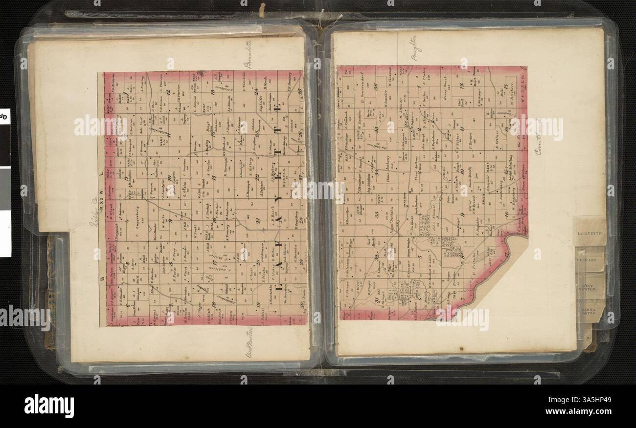 Townships layout hi-res stock photography and images - Alamy