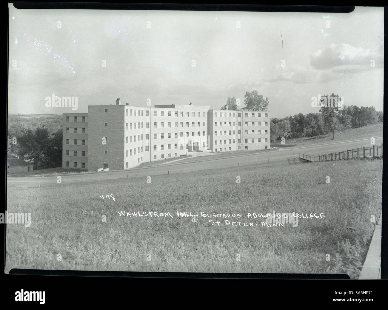 Wahlstrom Hall, a former dormitory at Gustavus Adolphus College in St ...