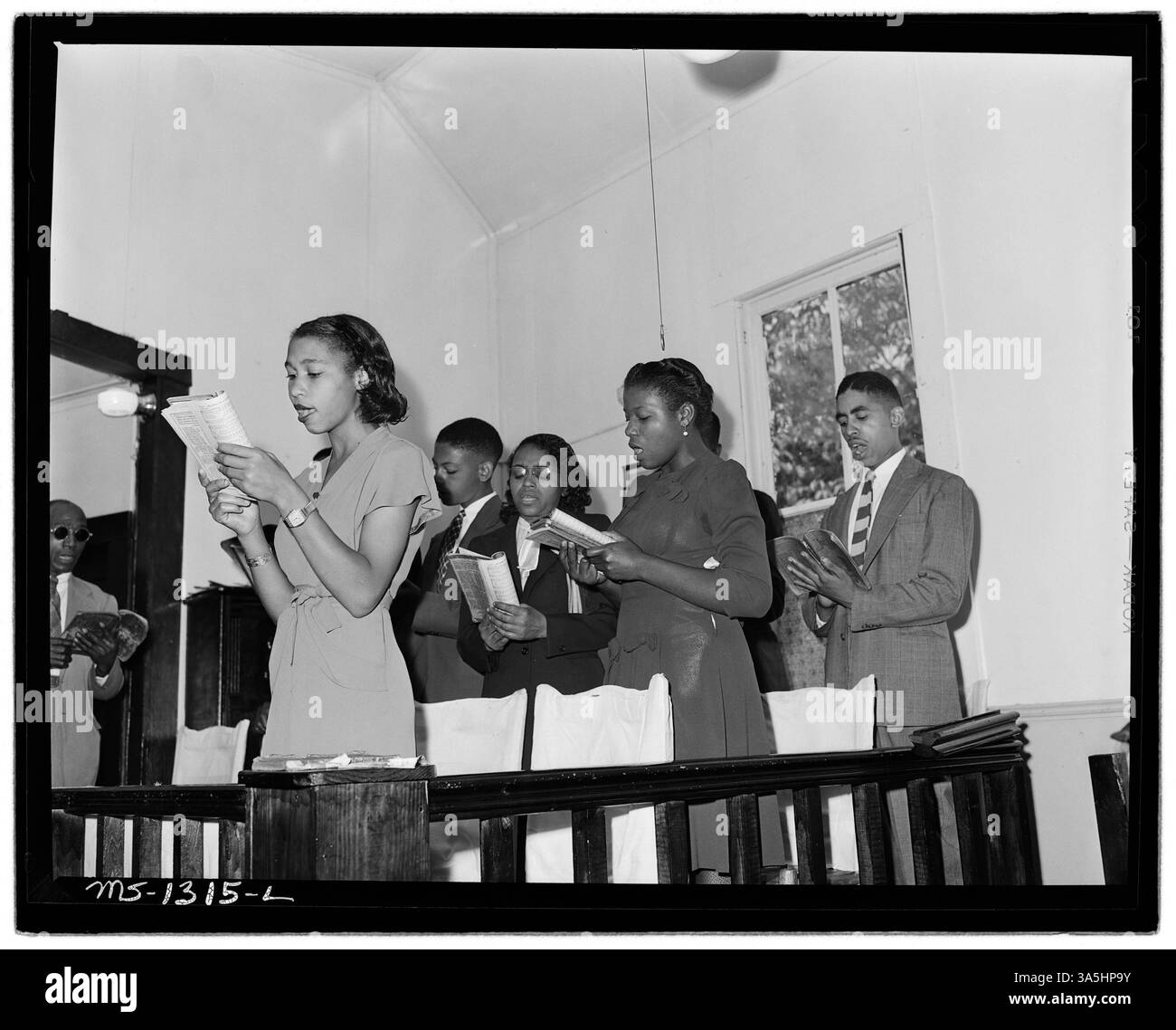 A church choir from the Warwick Mine, operated by the Kingston ...