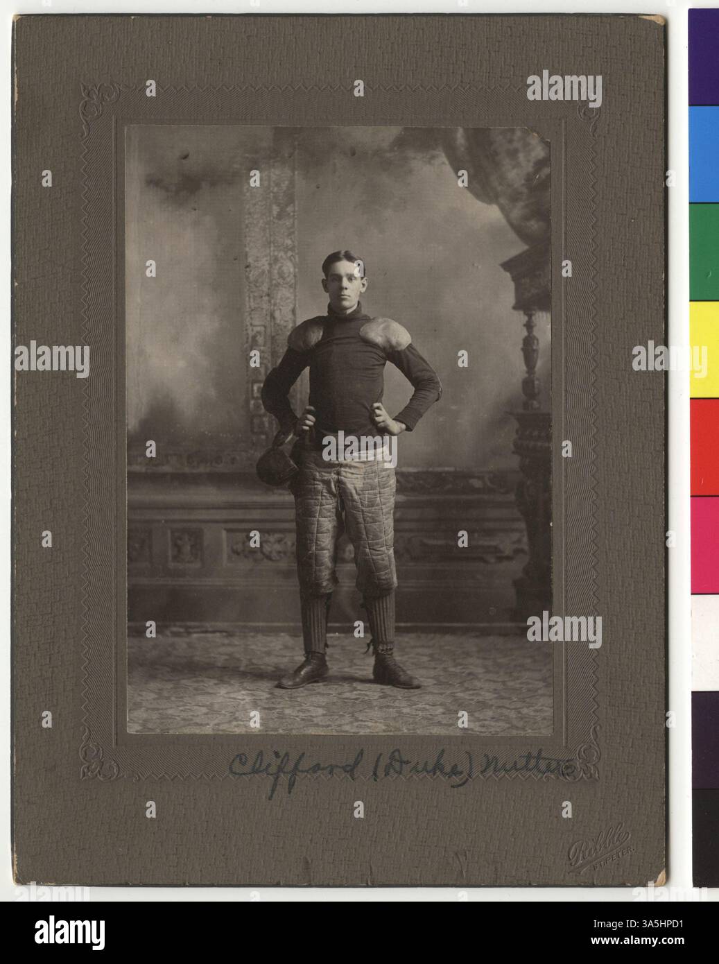 This is a photograph of St. Peter resident Clifford Nutter in his high ...