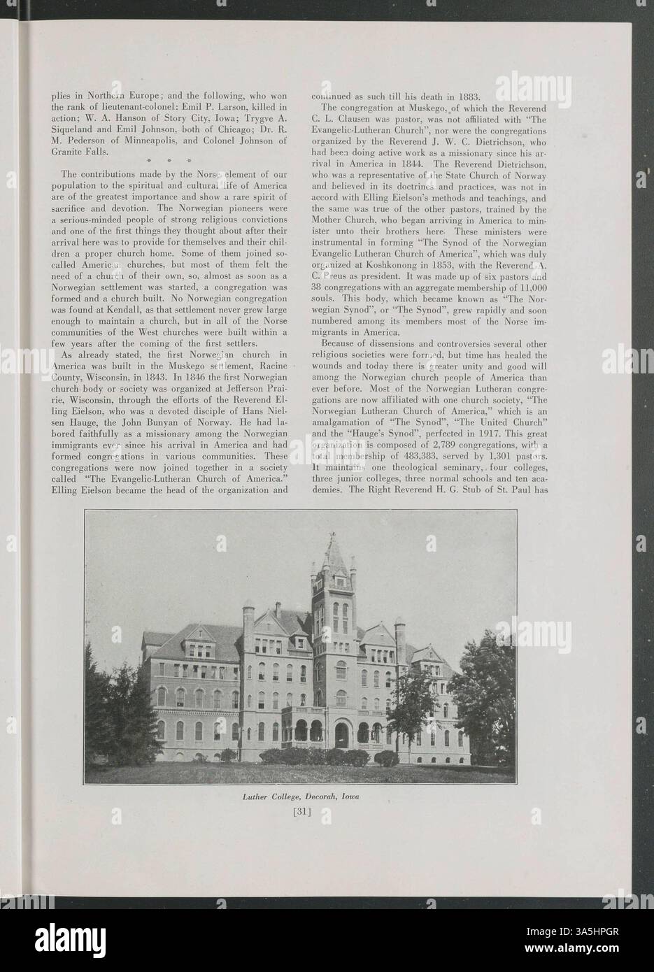 The Norse-American Centennial souvenir booklet marks the 1825 arrival ...