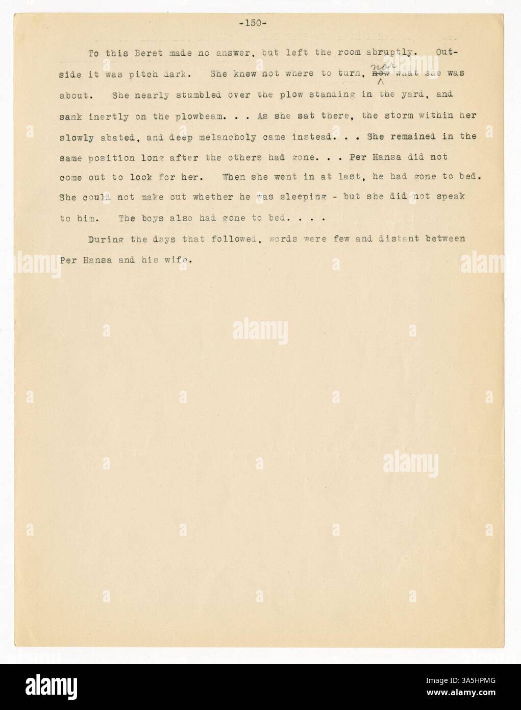 Letter from Lincoln Colcord to Ole Rølvaag discussing passages from ...