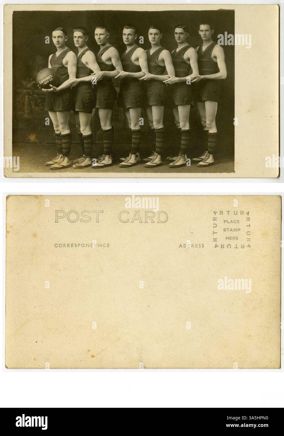 Formal group portrait of the Luminaries Basketball team from Franklin ...