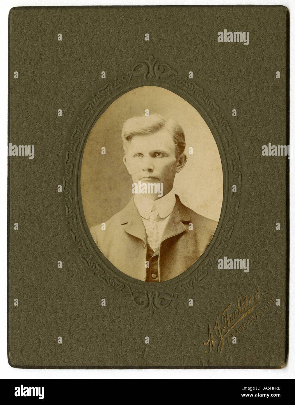 This formal studio portrait features john lunde from zumbrota hi-res stock photography and ...