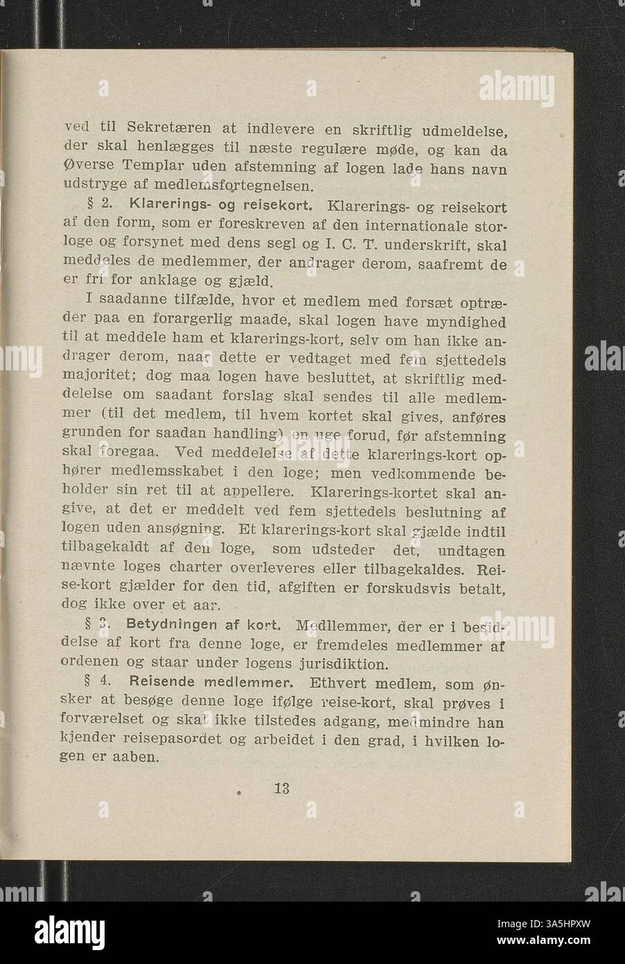 This pamphlet outlines the constitution of the International Order of ...