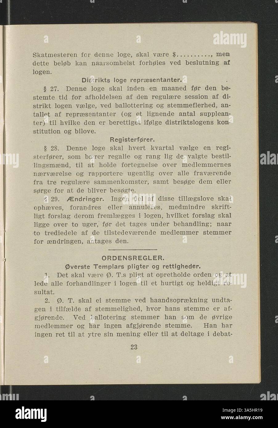 The constitution of the International Order of Good Templars is ...