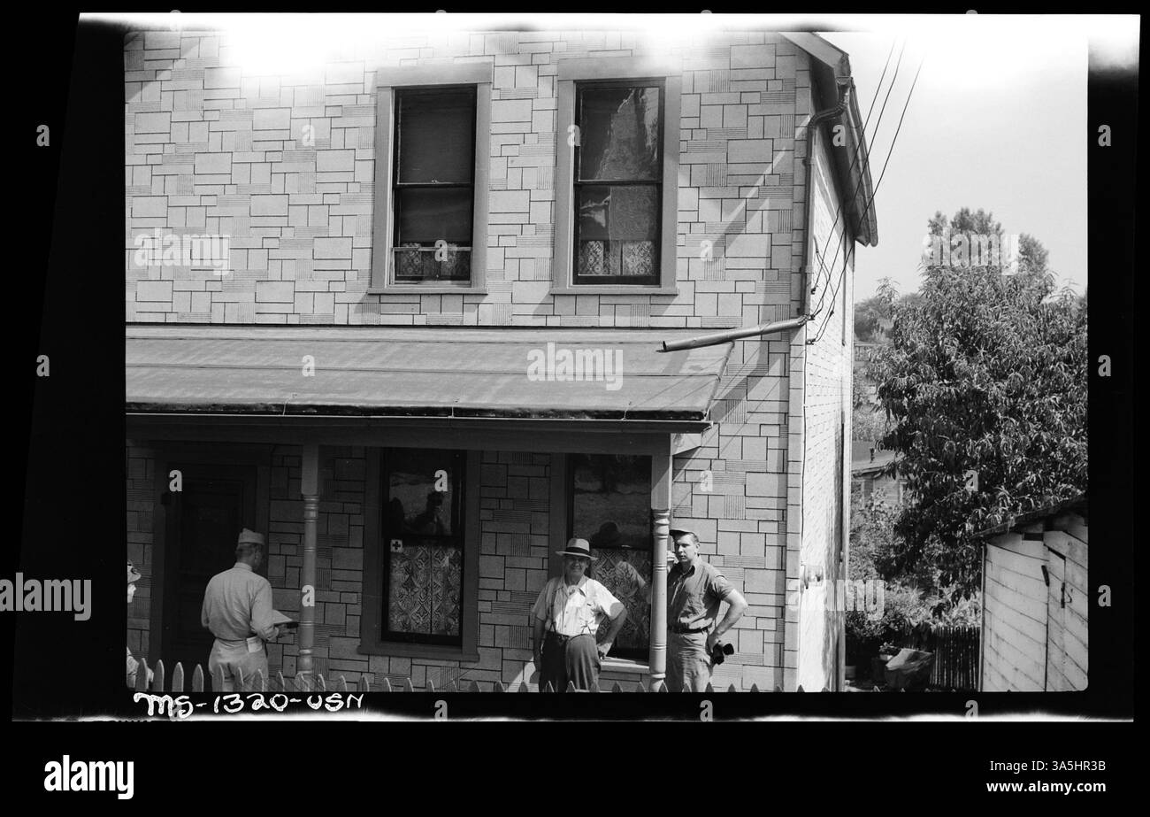 John Petras and his son, both miners at Langeloth Mine, are interviewed ...