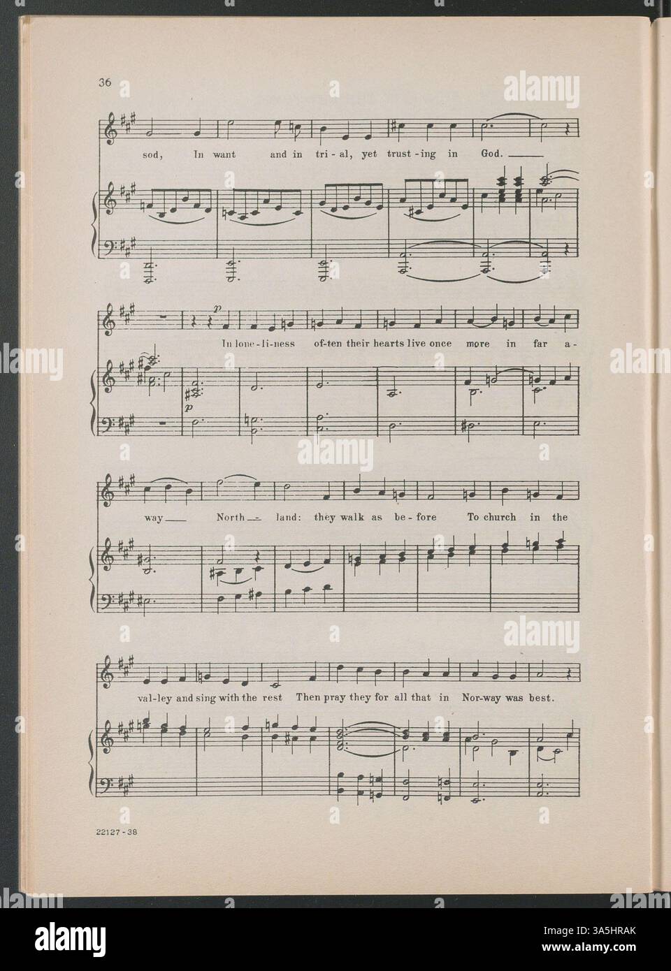 This musical work was created to celebrate the Norwegian-American ...