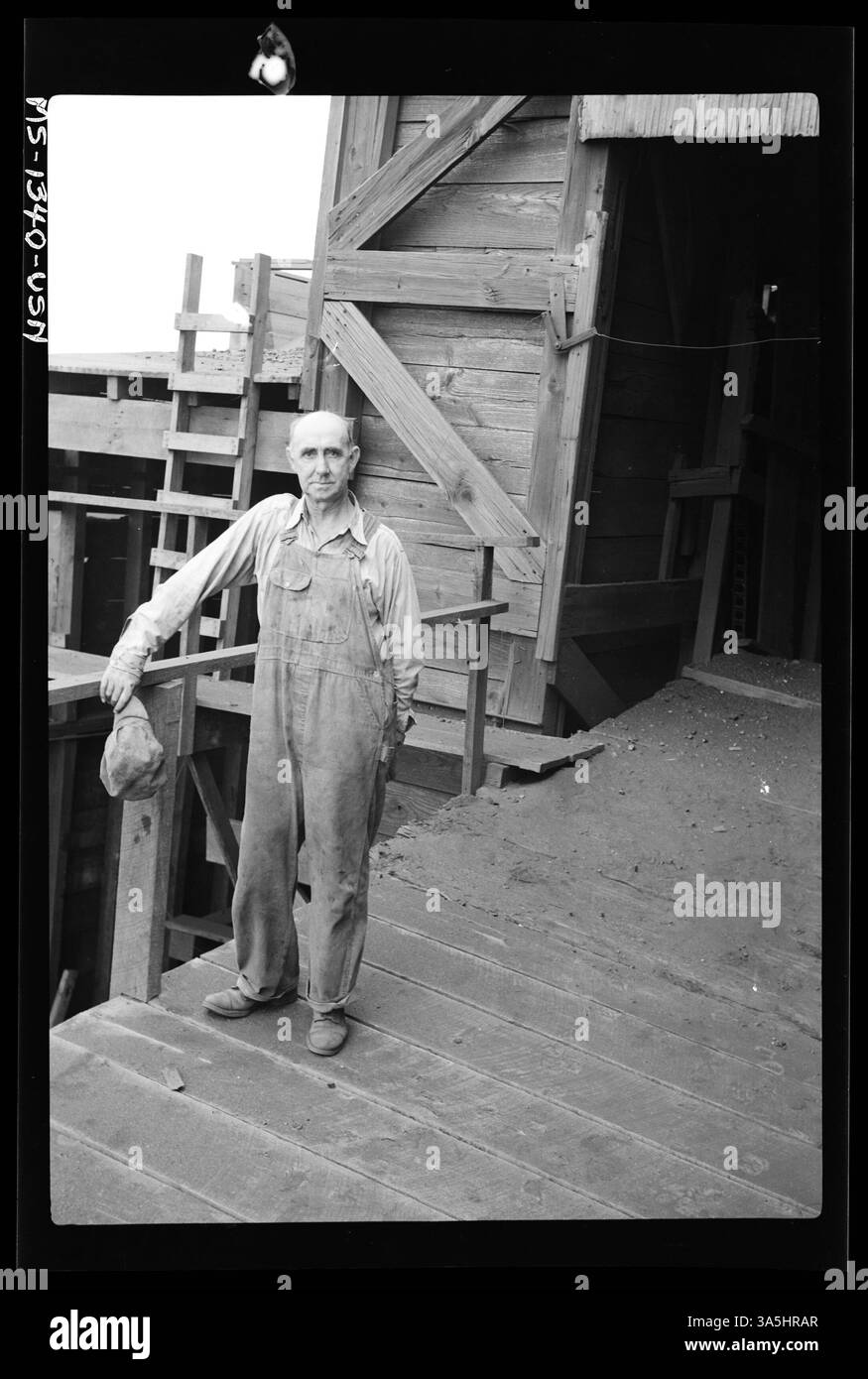 A photograph of Frank B. Nieman, the superintendent of the Citizens ...