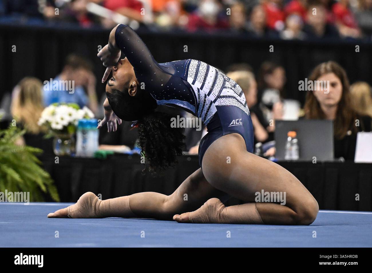 March 22, 2025, Greensboro, North Carolina, US: EMJAE FRAZIER competes ...
