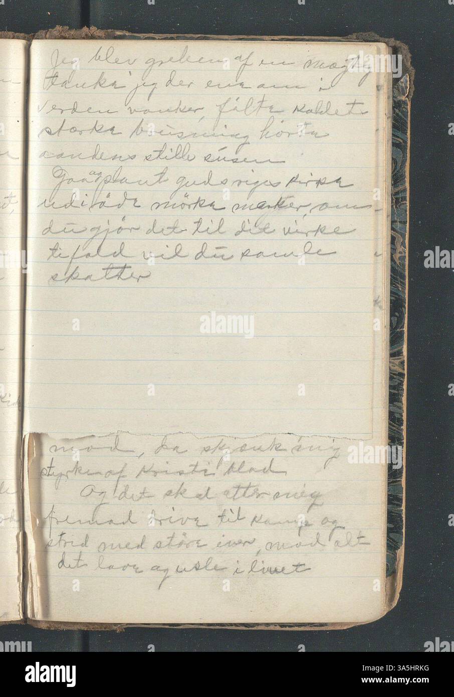 This 1896 immigration diary by Ole E. Rølvaag details his journey from ...