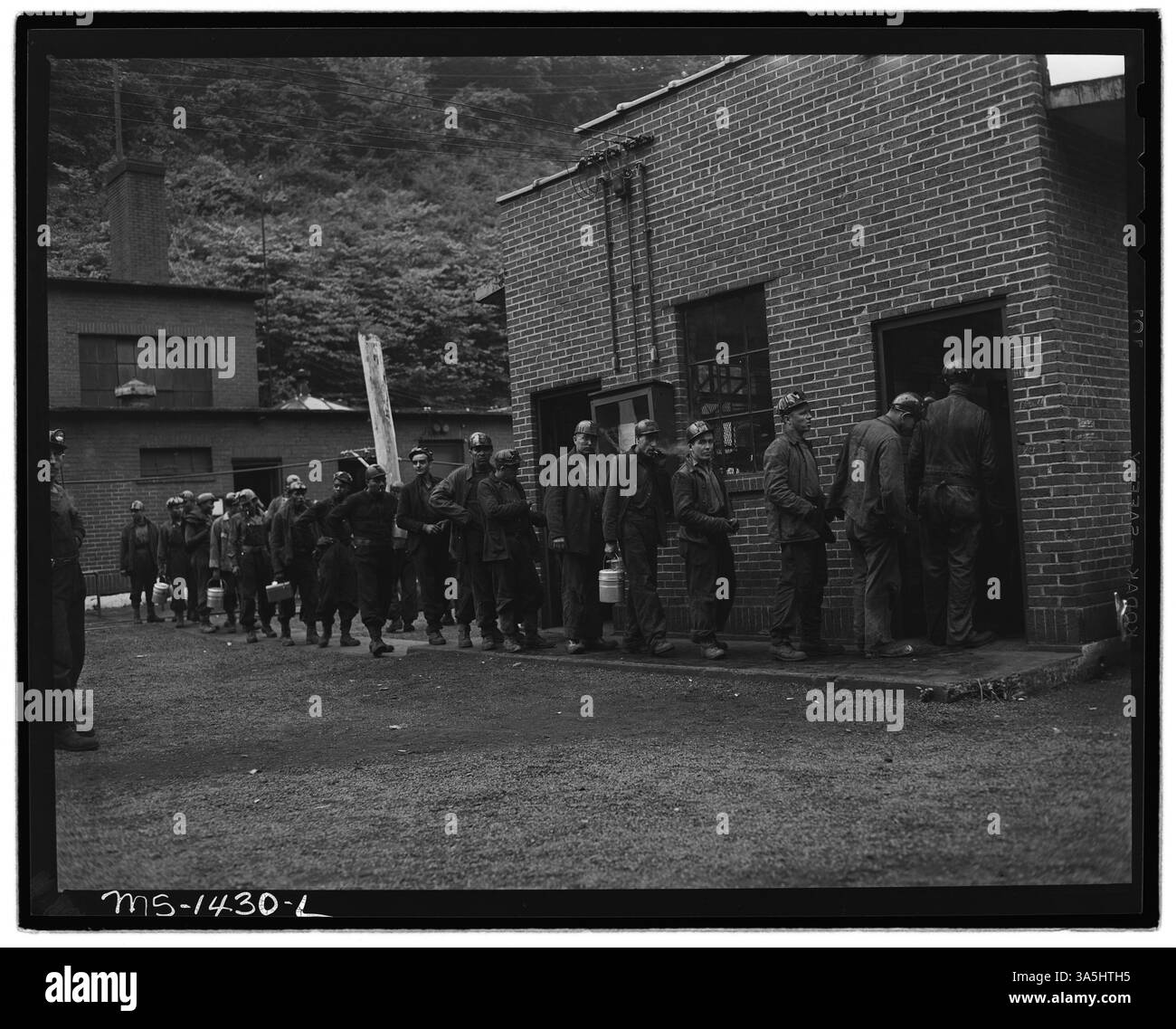 Miners at the U.S. Coal and Coke Company’s Gary Mines in McDowell ...