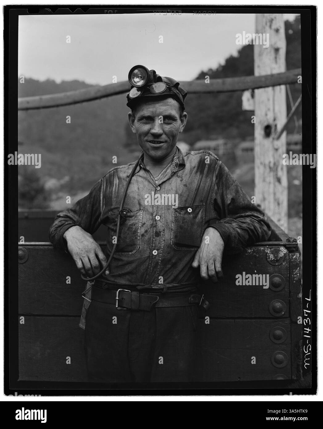 A miner at the U.S. Coal and Coke Company’s Gary Mines in McDowell ...