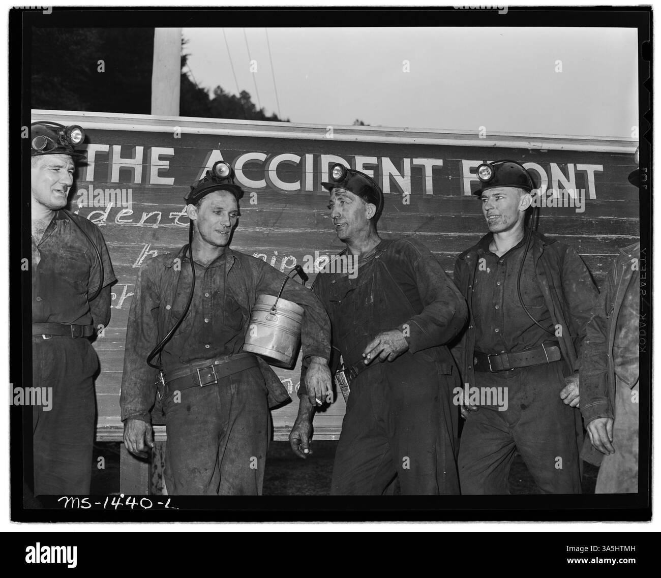 Miners at the U.S. Coal and Coke Company's Gary Mines in McDowell ...