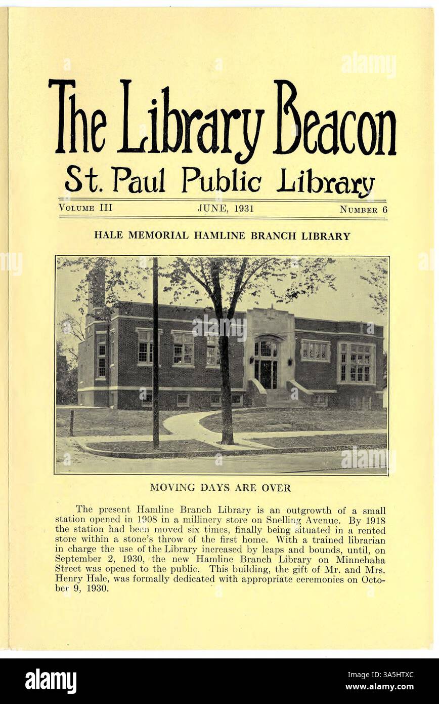 Hamline branch library hi-res stock photography and images - Alamy