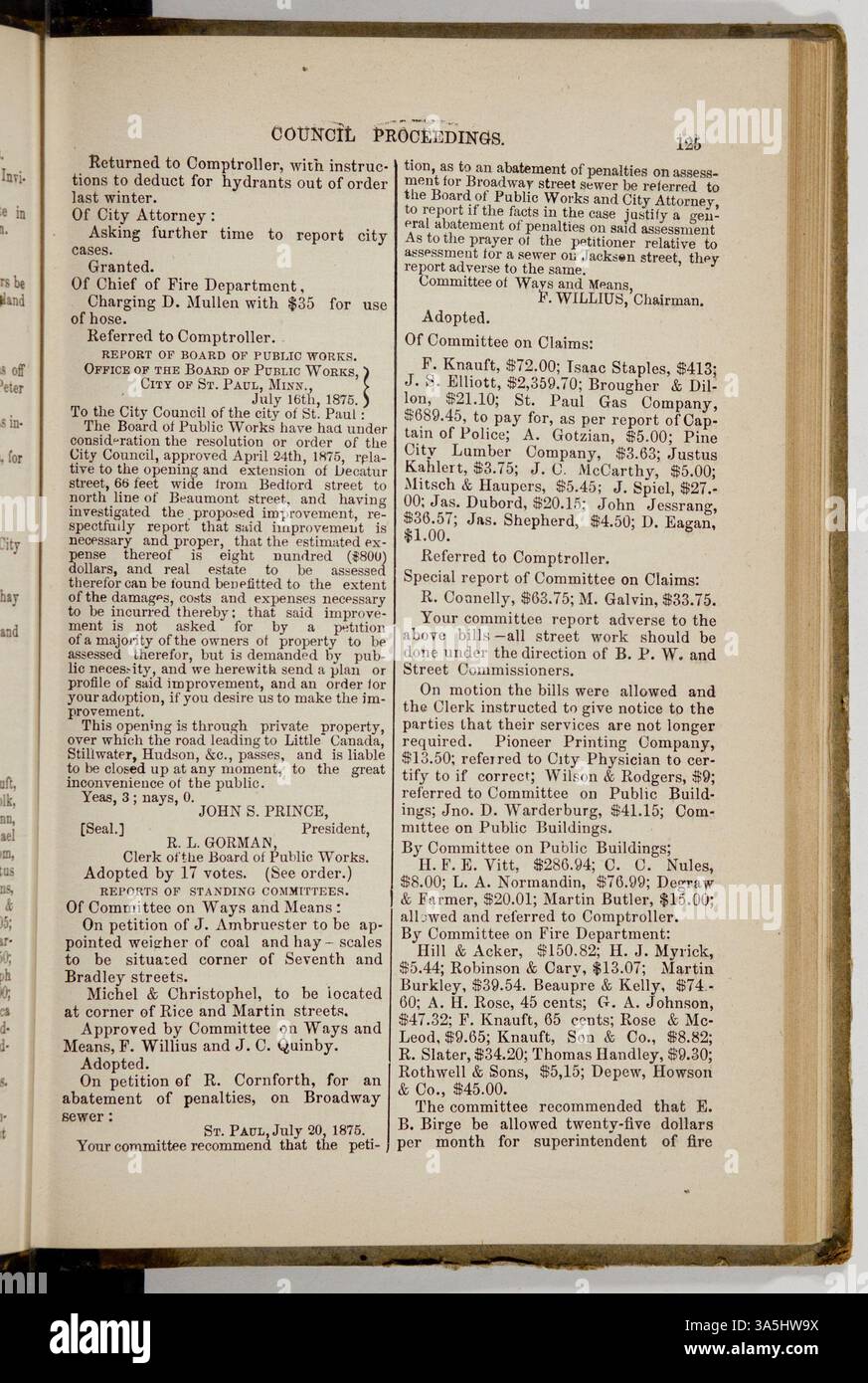 This volume captures the St. Paul City Council's actions from January ...