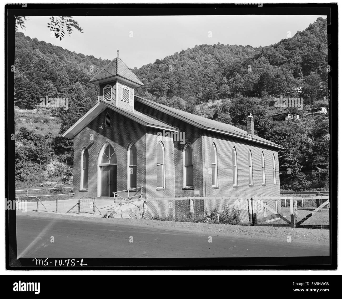 A Black church built by community members at Gilliam Coal and Coke ...