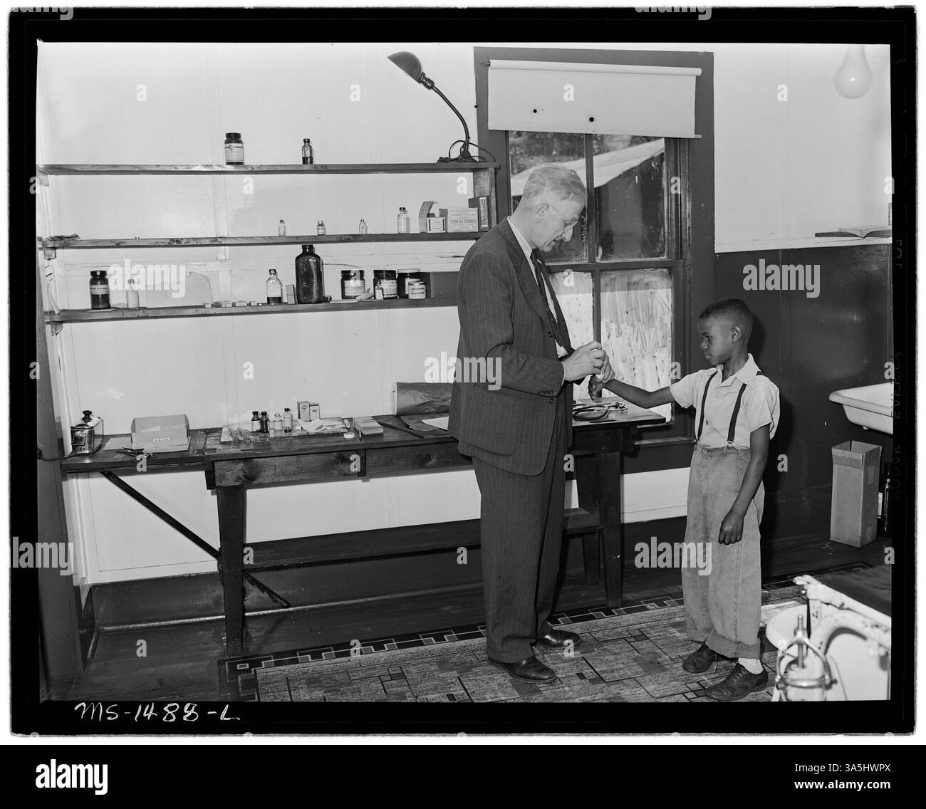 Dr. J. A. Bennett, the company doctor at Gilliam Coal and Coke Company ...