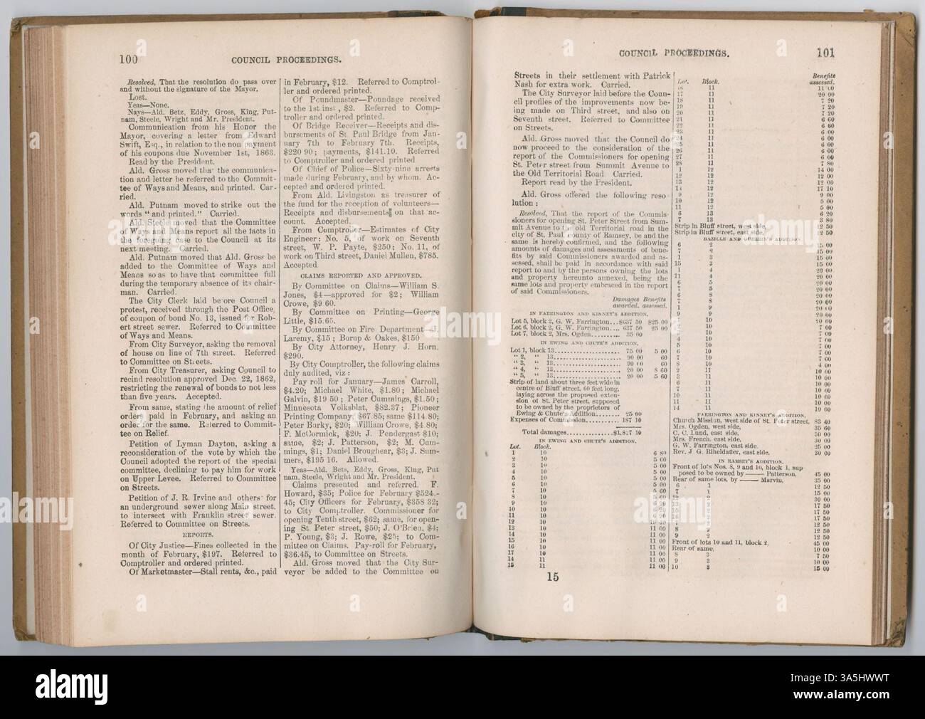 This document captures the St. Paul Common Council’s proceedings for ...